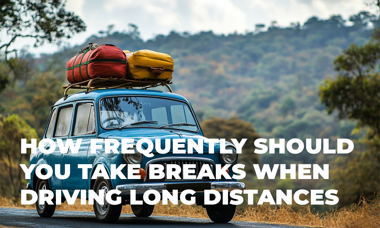 How Frequently Should You Take Breaks When Driving Long Distances