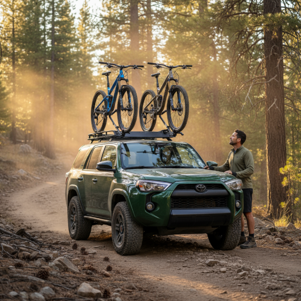 Best Roof Mount Bike Rack for SUV: Zero Frame Contact Technology That